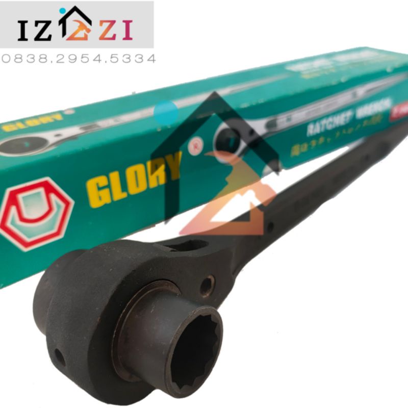 Jual GLORY DOUBLE WRENCH kunci ring ganda 14 x 17mm ratchet Scaffolding ...