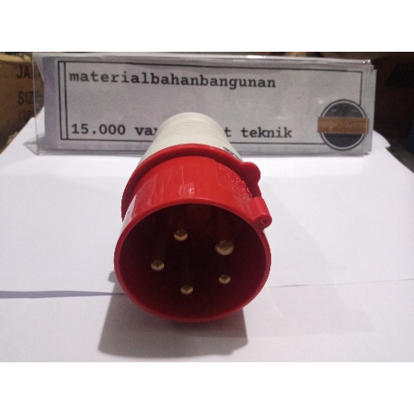 Jual Stop Kotak Industri Mobile Socket male 5 Kaki 16 Ampere Fortcee ...