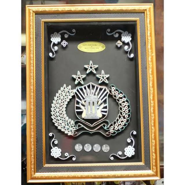 Jual Mahar pernikahan / mahar lambang polri / mahar uang hias / bunga ...