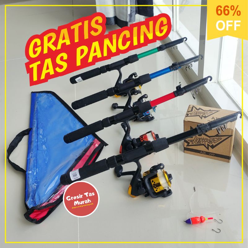 Jual pancingan set lengkap satu set pancing lengkap murah | Shopee ...