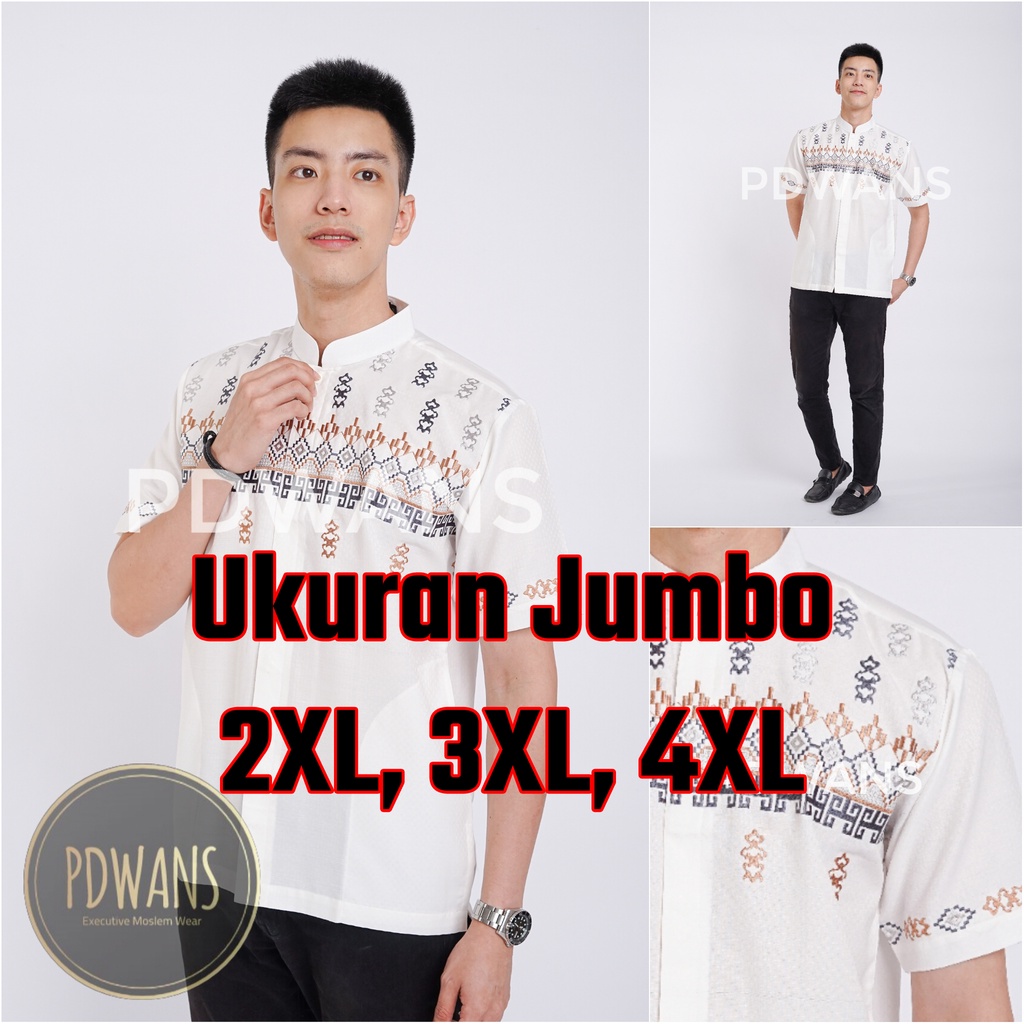 Jual Baju Koko JUMBO BIG SIZE XXL XXXL XXXXL 2XL 3XL 4XL Lengan Pendek ...