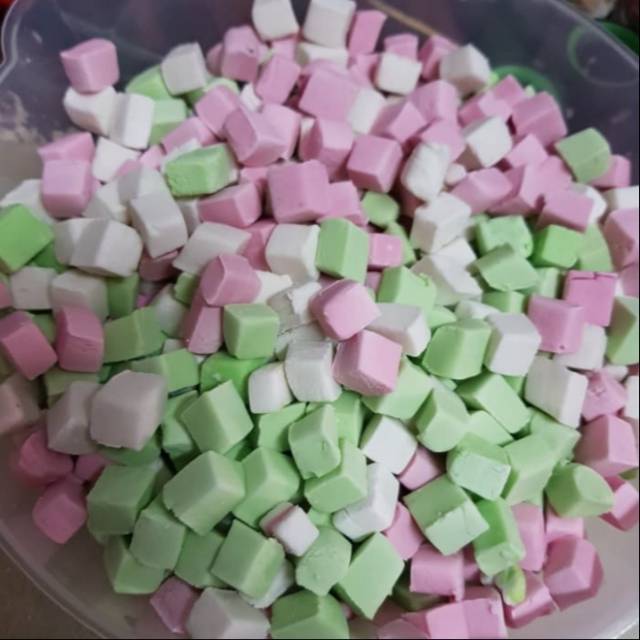 Jual Pacar cina dadu warna warni 1 kg | Shopee Indonesia