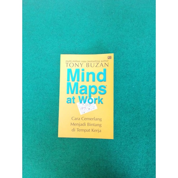 Jual ORIGINAL Buku Mind Maps at Work - Tony Buzan | Shopee Indonesia