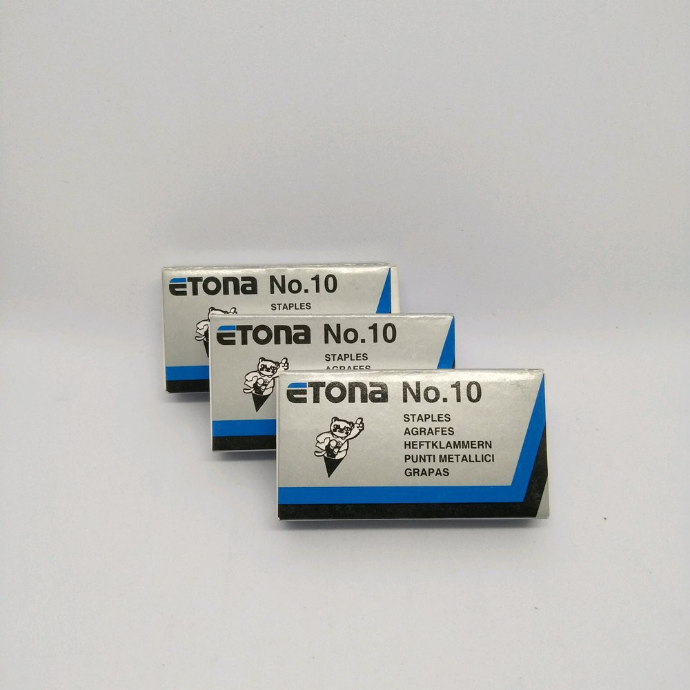 Jual Isi Staples Etona / Staples Filling Merk Etona No.10 | Shopee ...