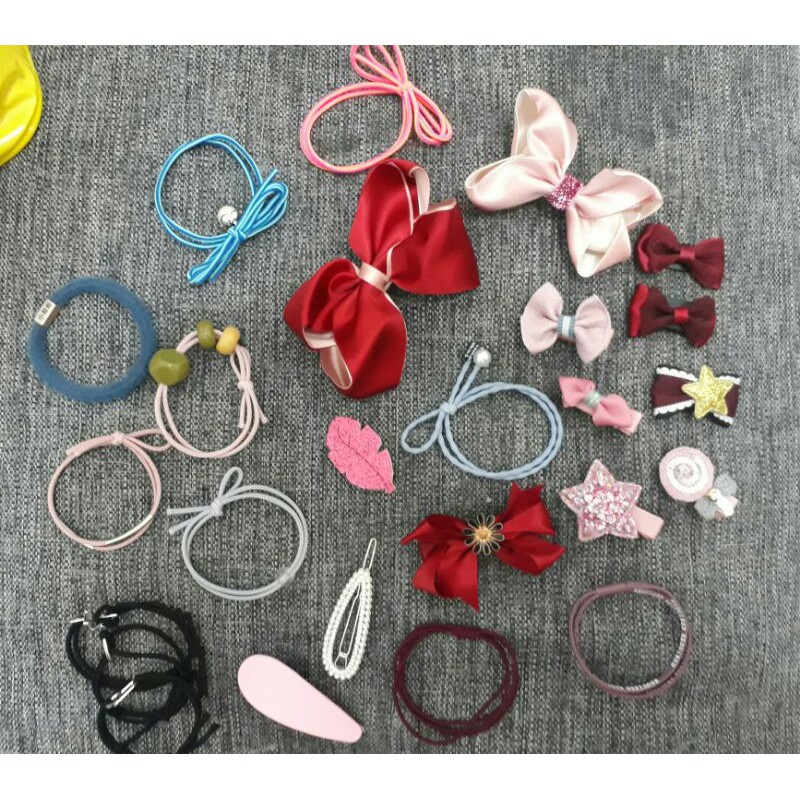 Jual aksesoris rambut murah meriah macam jenis | Shopee Indonesia