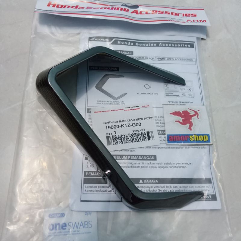 Jual PCX 160 VARIO 160 Garnish Radiator original AHM | Shopee Indonesia