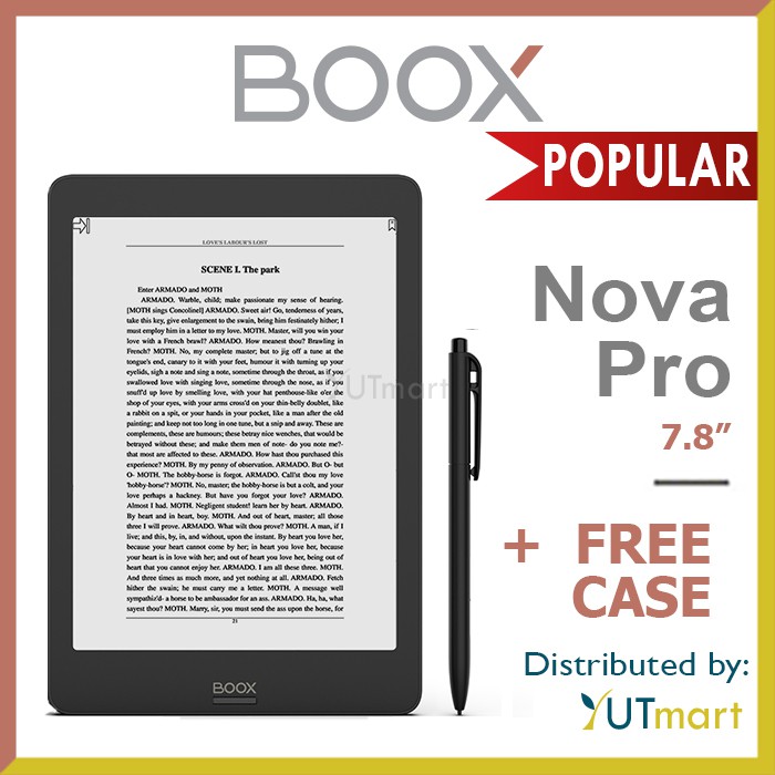 Jual ONYX BOOX Nova Pro 7.8 inch Android 6.0 E-ink Reader Storage 32G ...