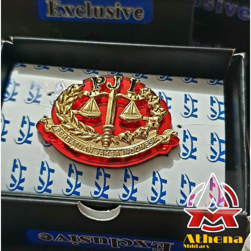 Jual pin pji pin persatuan jaksa indonesia merk eksclusive | Shopee ...