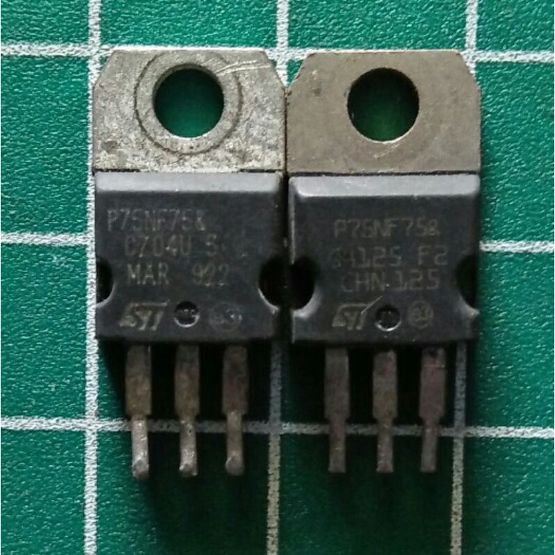 Jual MOSFET P75NF75 STP75NF75 P 75NF75 | Shopee Indonesia