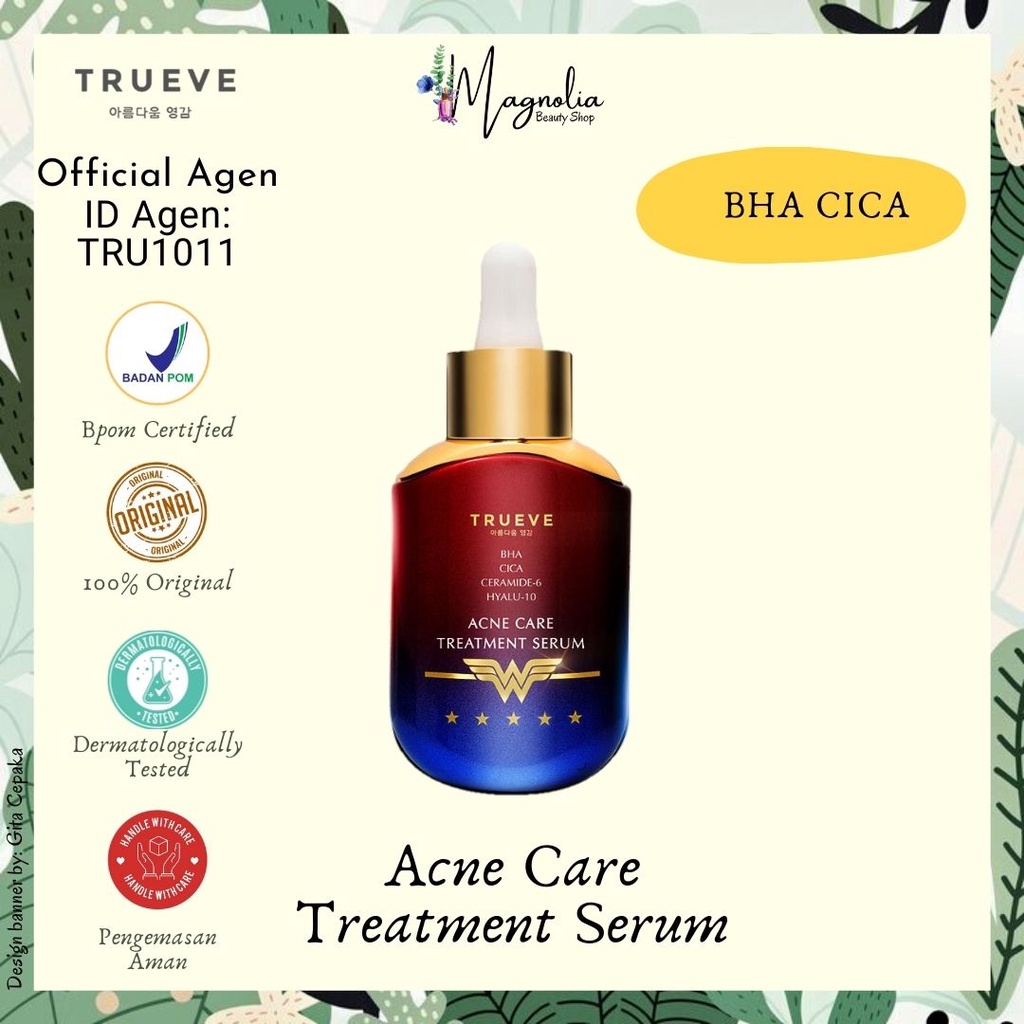 Jual Trueve Acne Care Treatment Serum (BHA Cica)- Agen Semarang ...