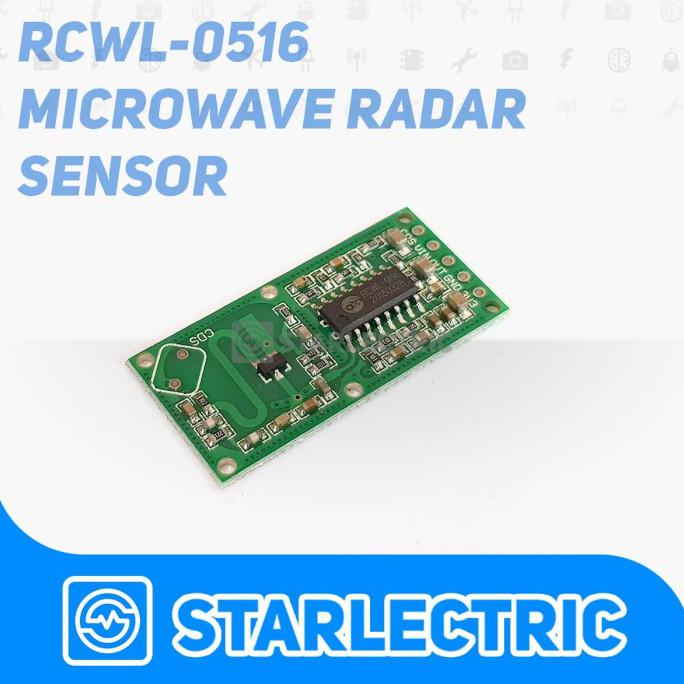 Jual Rcwl 0516 Microwave Radar Modul Motion Gerakan Sensor Starel54 Ayo ...