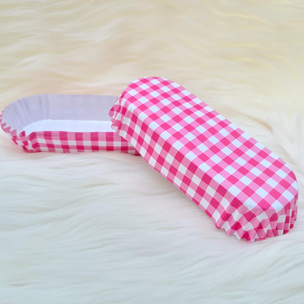 Jual Kertas cup case/ Oval paper cup case laminasi per 100 pcs, model 1 ...