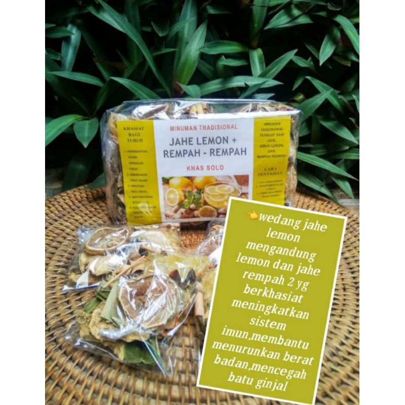Jual Wedang Jahe Lemon Rempah by Ema ||1 pack isi 10pc || | Shopee ...