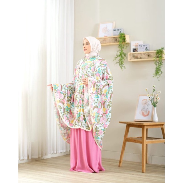 Jual Mukena Rayon Premium Jumbo / Mecca prayer set / alat solat ...