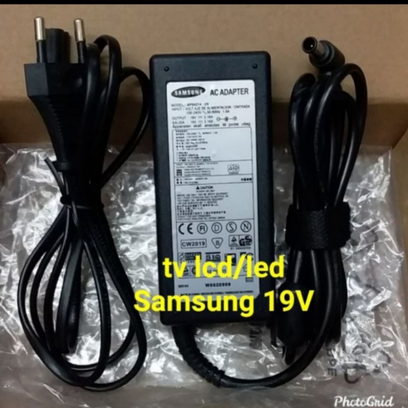 Jual Adaptor TV lcd/led samsung 19v kualitas bagus | Shopee Indonesia