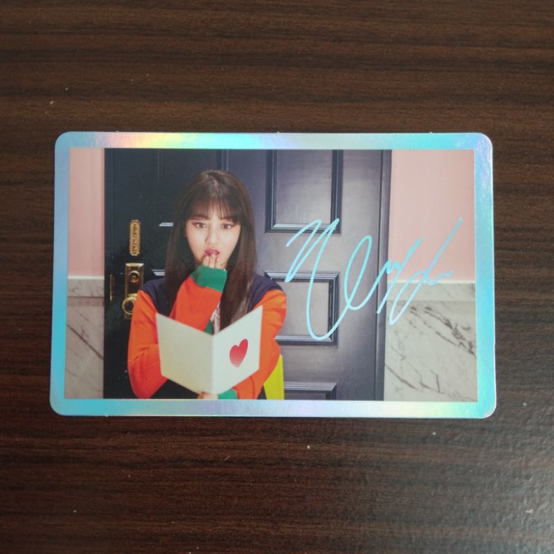 Jual TWICE JIHYO OFFICIAL HOLOGRAM PHOTOCARD ALBUM SIGNAL PC PARK JIHYO ...