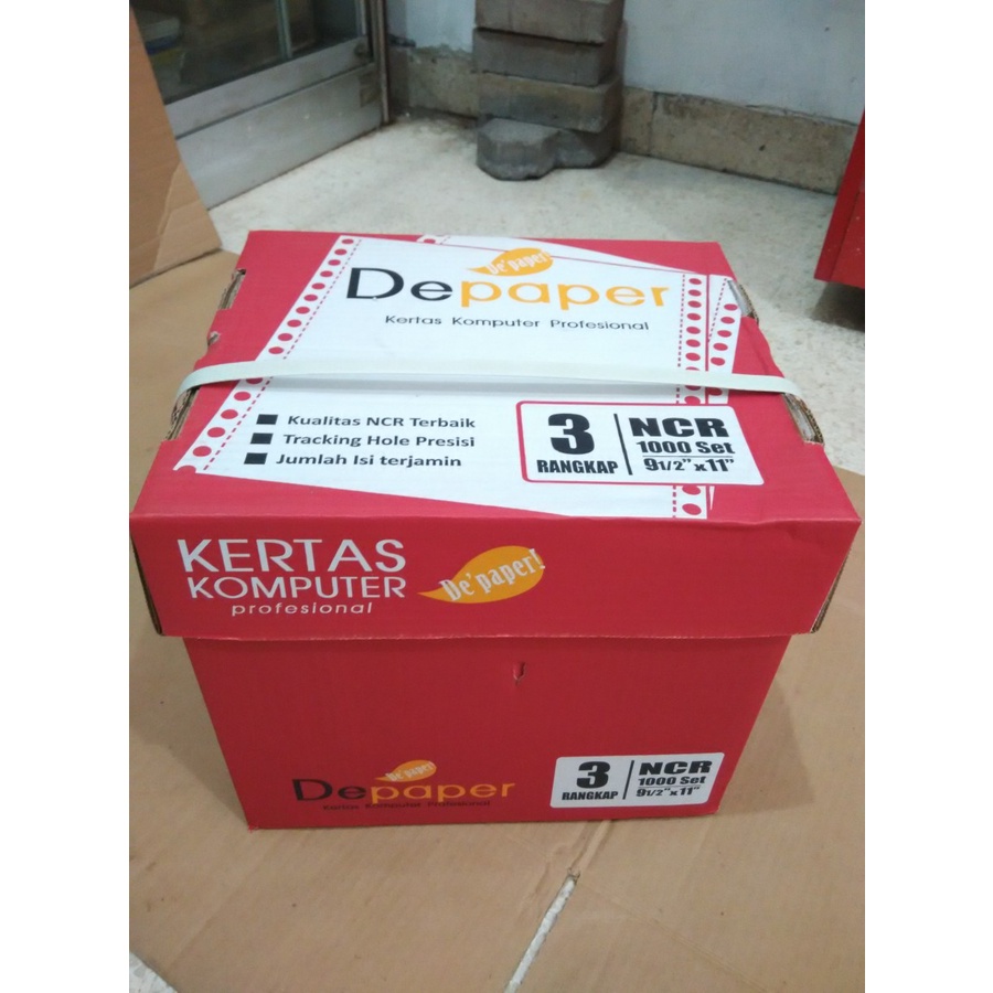 Jual CONTINUOUS FORM 3 PLY FULL DE PAPER JAP | Shopee Indonesia