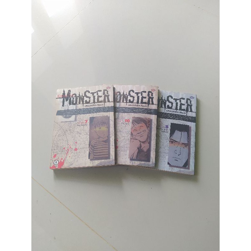 Jual Komik Monster - Naoki Urasawa (Pesanan Kak Rendy) | Shopee Indonesia