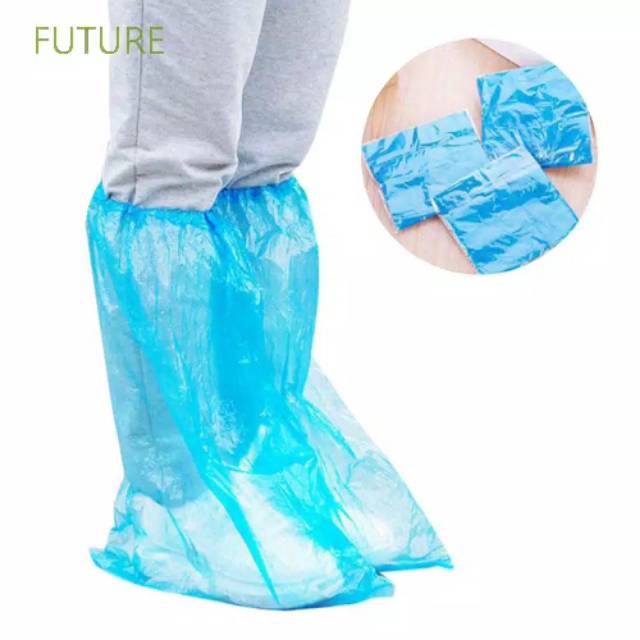 Jual Shoe cover pelindung sepatu APD dari cairan droplet | Shopee Indonesia