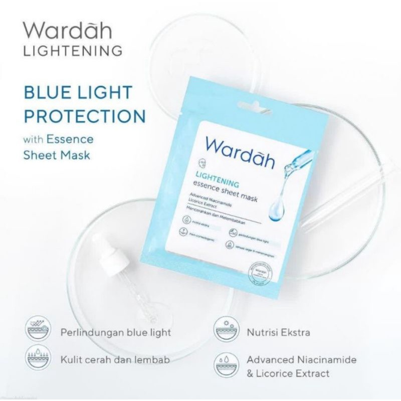 Jual Wardah Sheet Mask 20ml | Shopee Indonesia