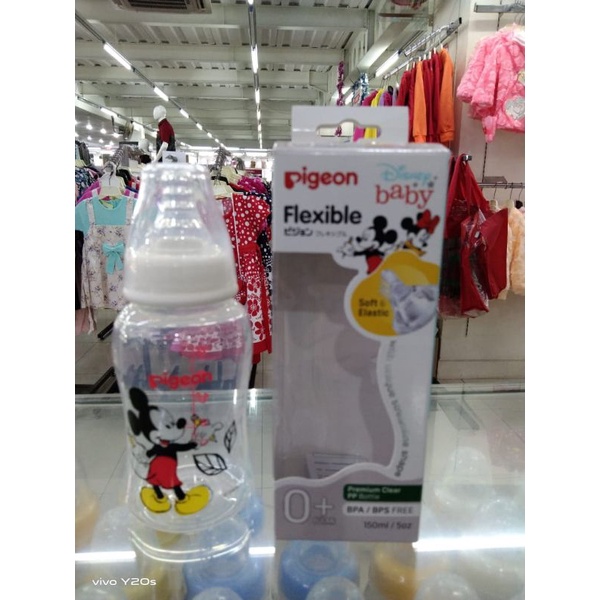 Jual botol pigeon Disney baby peristaltic 150ml 250ml | Shopee Indonesia