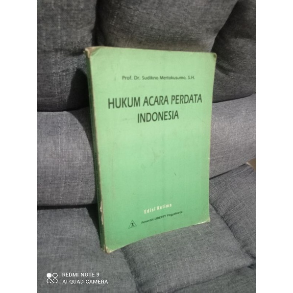 Jual buku hukum acara perdata Indonesia prof sudikno | Shopee Indonesia