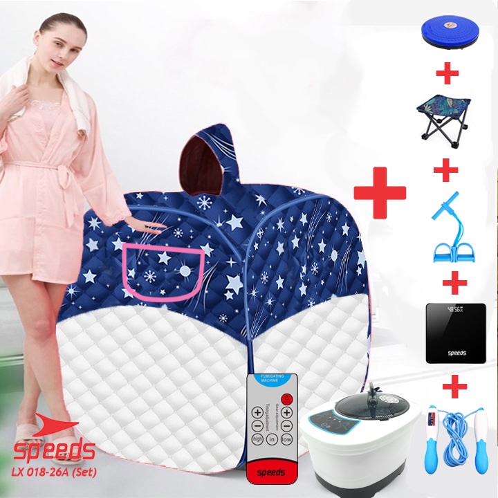 Jual SPEEDS Sauna spa 2L Steam Sauna Room Alat Steam / Alat Spa / Alat ...