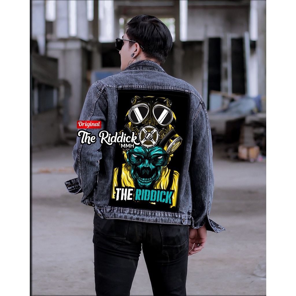 Jual YOUNG_SKY - Jaket Denim Pria Bergambar Belakang Terbaru 2022 ...