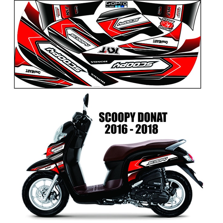 Jual decalSTIKER cod -Striping set Variasi List Scoopy Fi 2017-2019 ...