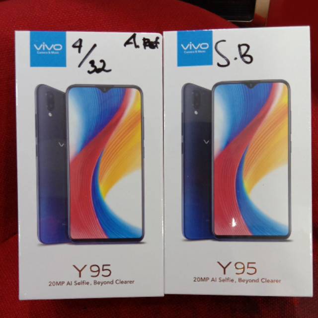 Jual Hp Vivo NEW Y95 RAM 4GB ROM 32GB - GARANSI RESMI VIVO 1THN ...