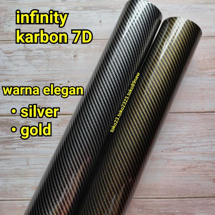 Jual stiker karbon 7d sticker carbon stiker infinity | Shopee Indonesia
