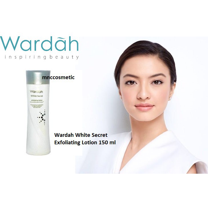 Jual WARDAH WHITE SECRET EXFOLIATING LOTION 150 ML | Shopee Indonesia
