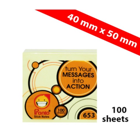 Jual Sticky Notes Pronto 653 (per Pad) +vv | Shopee Indonesia