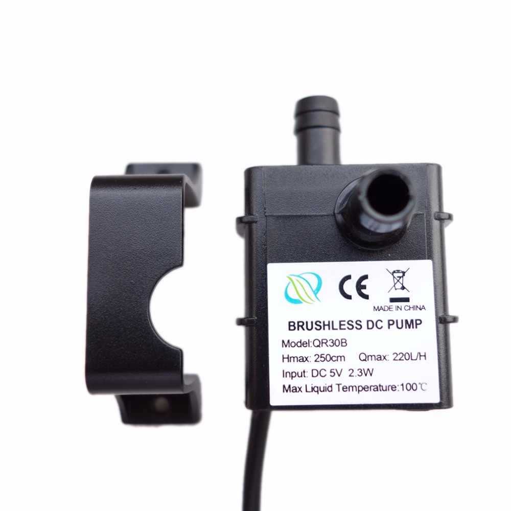 Jual Pompa Air Mini USB Brushless Water Oil Pump Submersible 5V QR30A ...