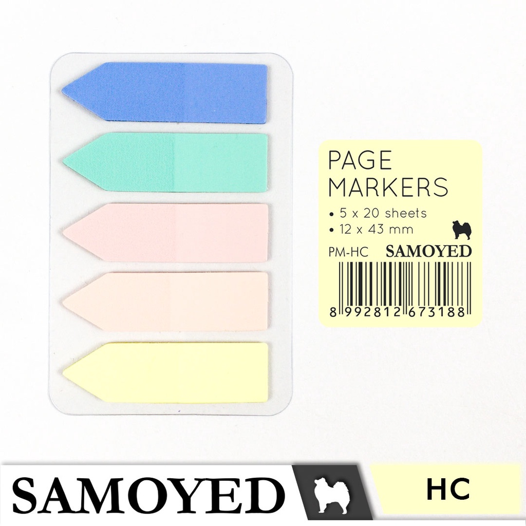 Jual Penanda / Pembatas Buku / Halaman Plastik / Plastic Page Markers ...