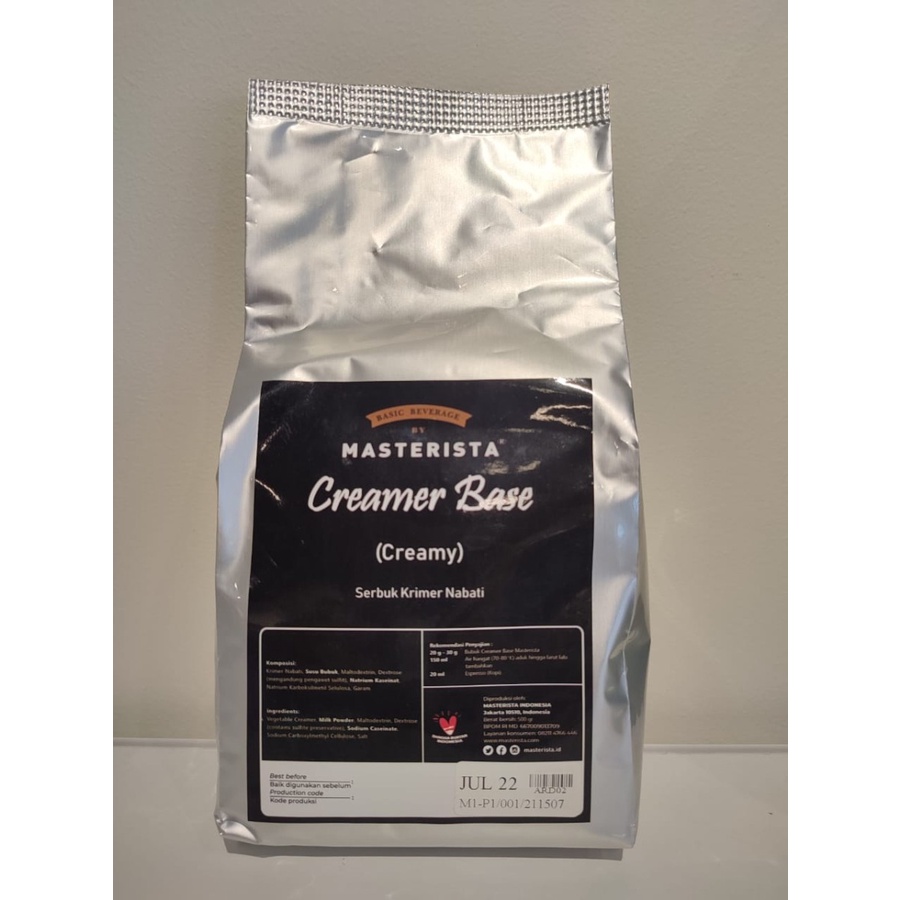 Jual MASTERISTA CREAMER BASE | CREAMY | 500G | Shopee Indonesia