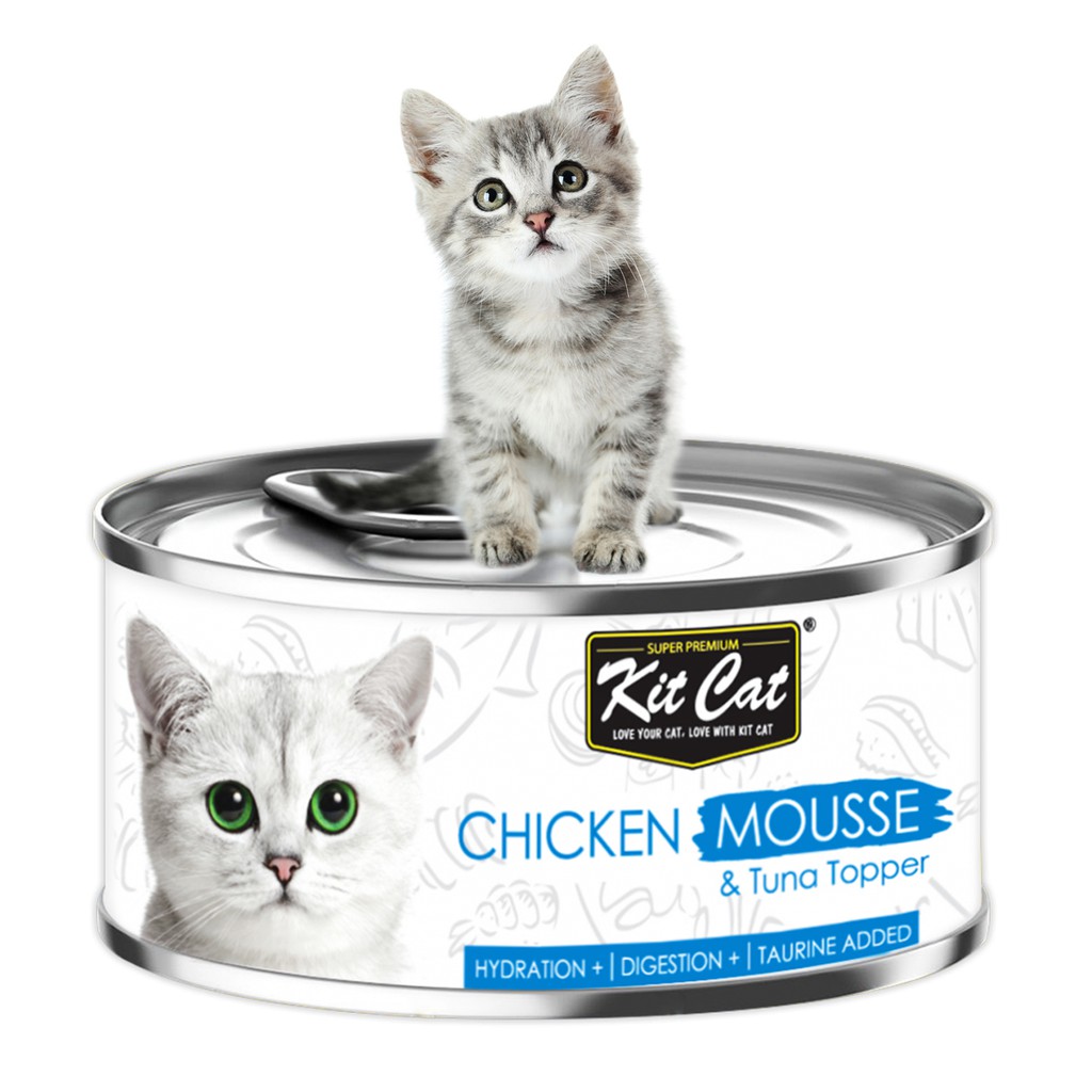 Jual Kit Cat Chicken Mousse with Tuna Topper 80gr | Shopee Indonesia