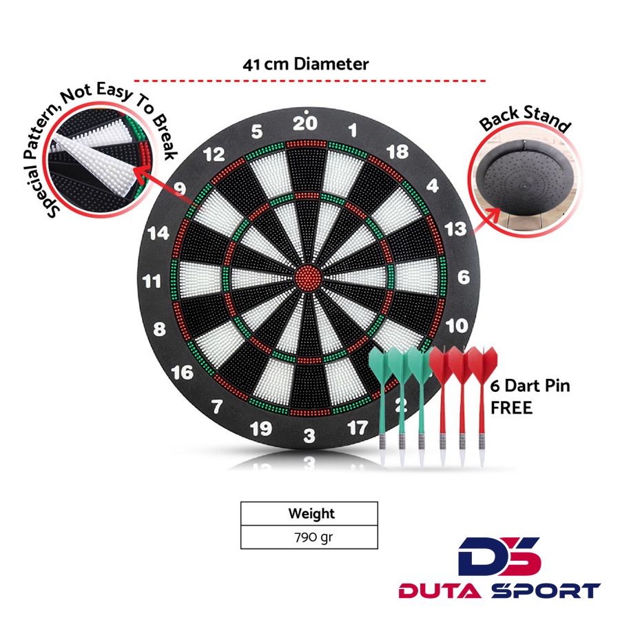 Jual Dart Board Safety Set Game ROX Original | Shopee Indonesia
