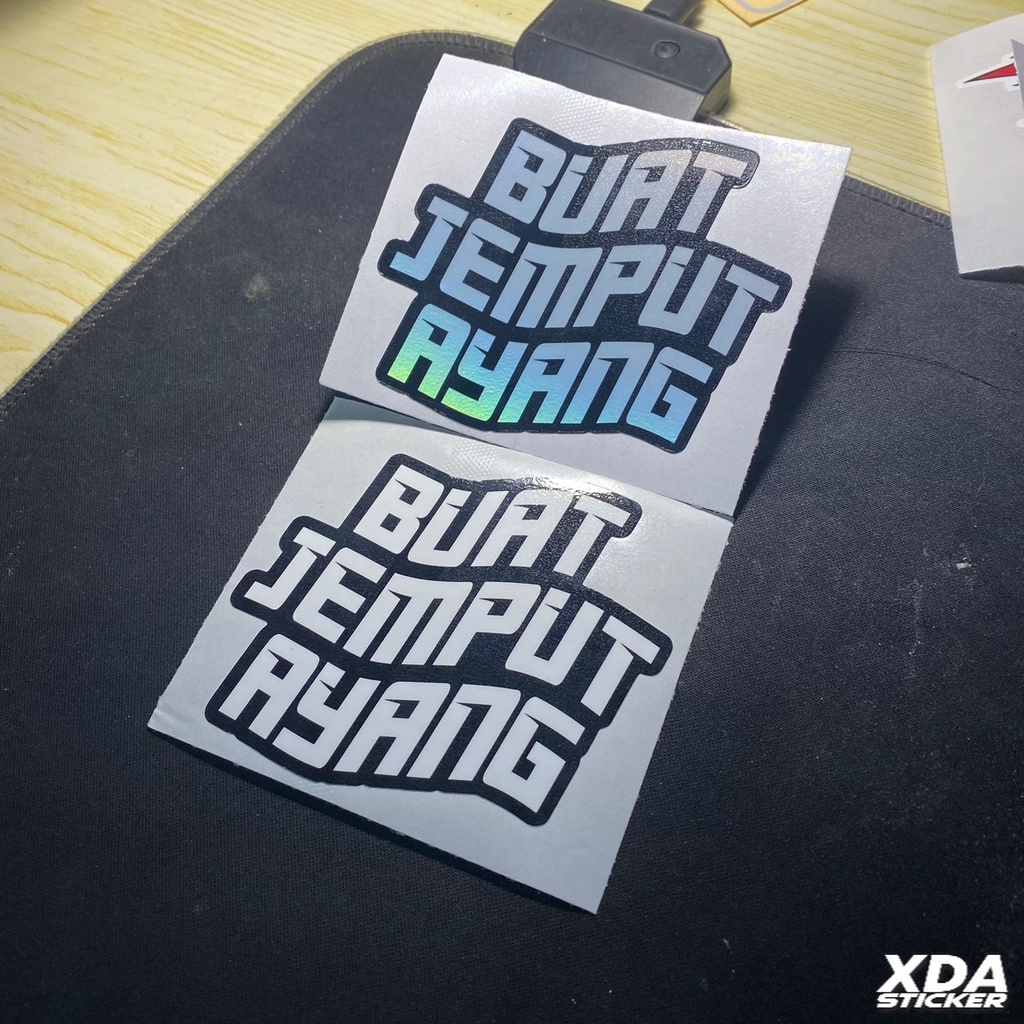 Jual STIKER/STICKER PRINTCUTT BUAT JEMPUT AYANG | Shopee Indonesia