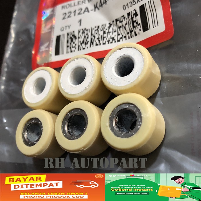 Jual ROLLER WEIGHT SET BEAT POP ROLLER SCOPY F1 ESP ROLLER VARIO 110 ...