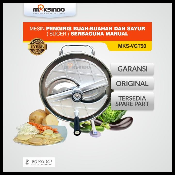 Jual Mesin Pengiris Buah-Buahan dan Sayur (Slicer) Chip dan Stick MKS ...