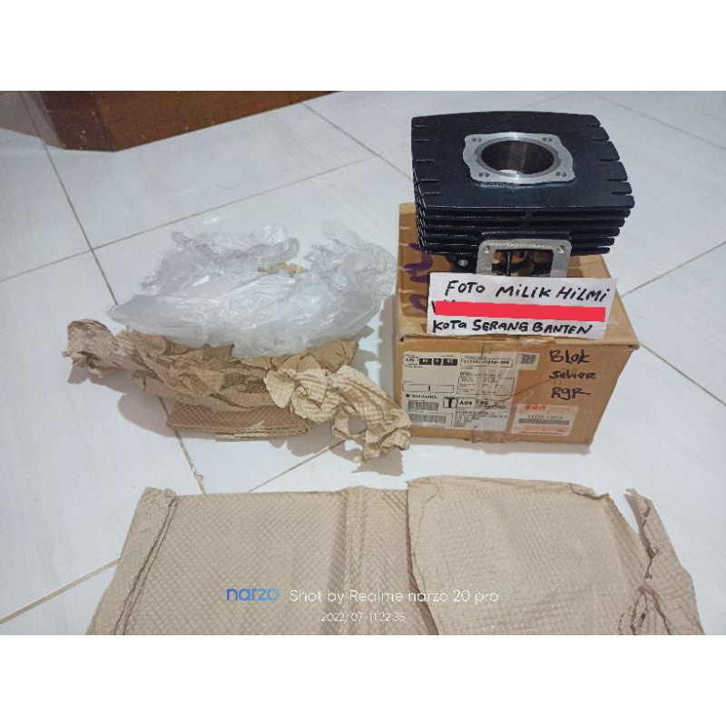 Jual blok seher boring suzuki RG RGR 150 asli original SGP JAPAN kondisi BARU dari kota serang ...