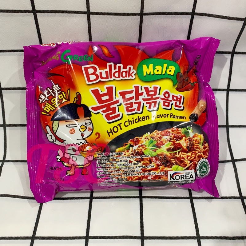 Jual Samyang Green / Stew / Chicken / Ramen / Jjajang / Carbo / Mala ...