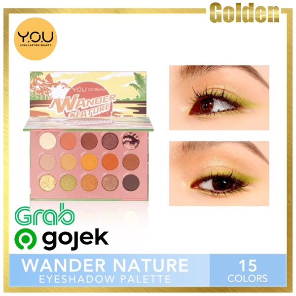 Jual YOU Colorland Wander Nature Eyeshadow Palette Original Asli ...