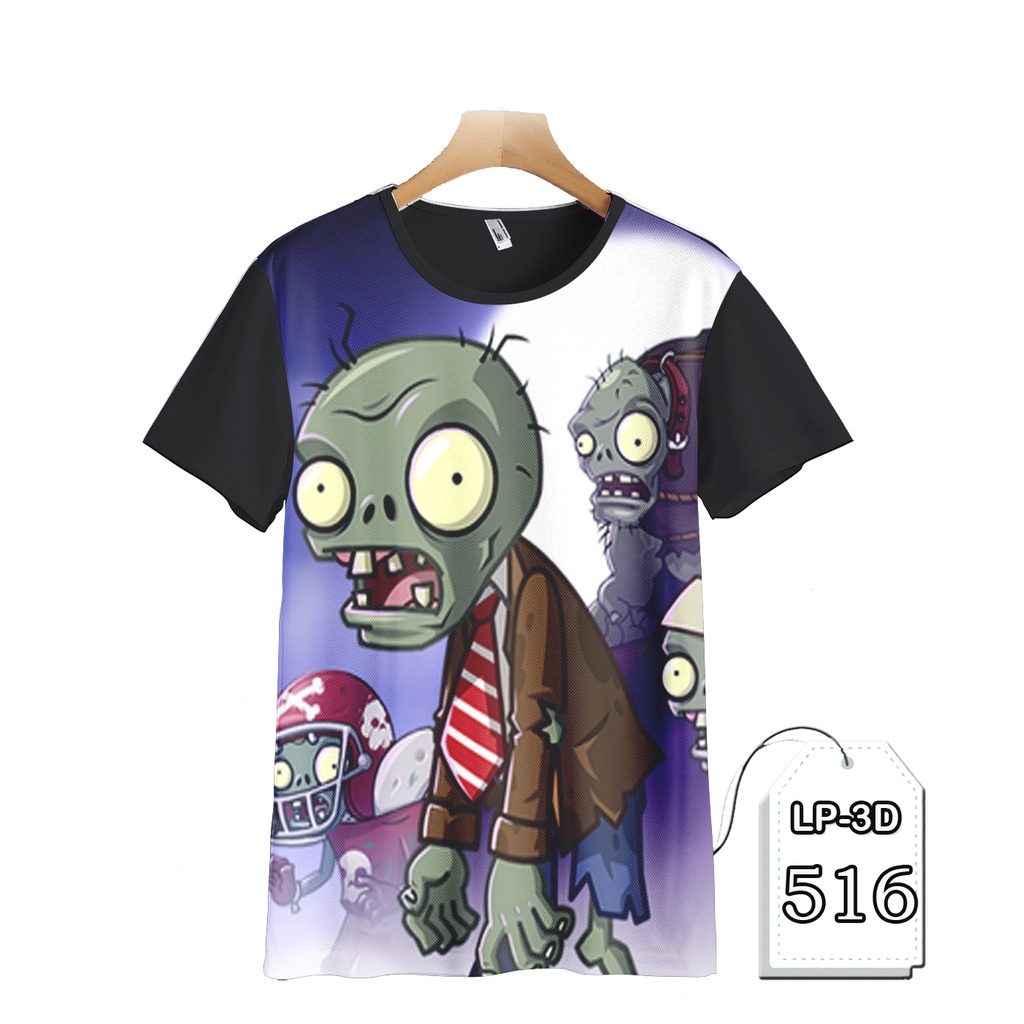Jual Baju Plants vs. Zombies Baju Game Plants vs. Zombies Serial Anak # ...