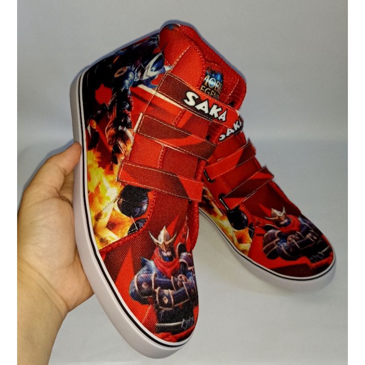Jual Sepatu Anak Karakter MOBILE LEGENDS, bebas custom GRATIS cetak ...