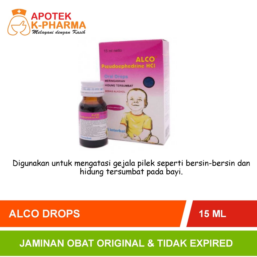 Jual Alco Drops Isi 15ml Obat Original Interbat | Shopee Indonesia