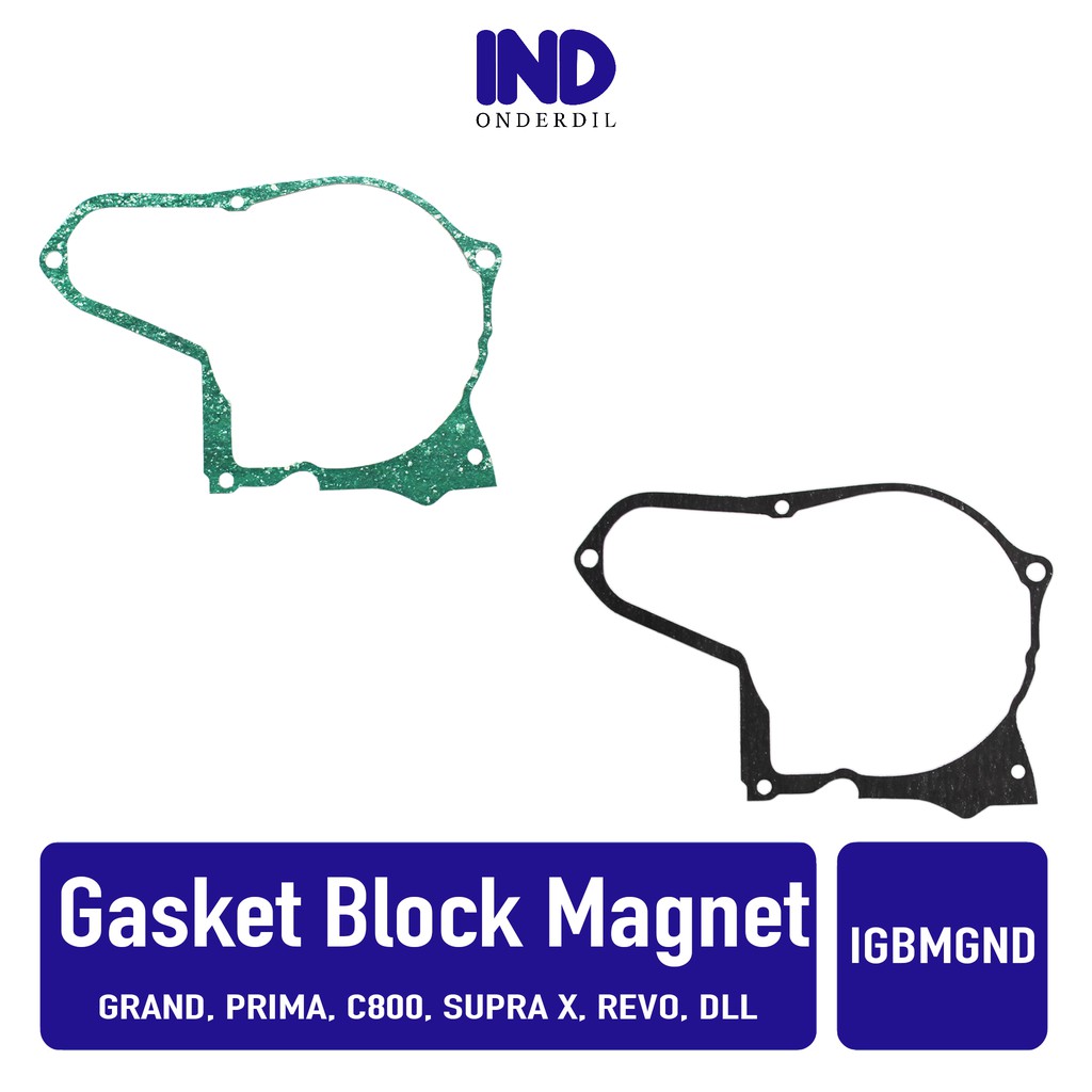 Jual Gasket-Packing-Paking Blok Magnet-Magnit Kiri C800/Astrea 800/Grand/Prima/Star/Legenda ...