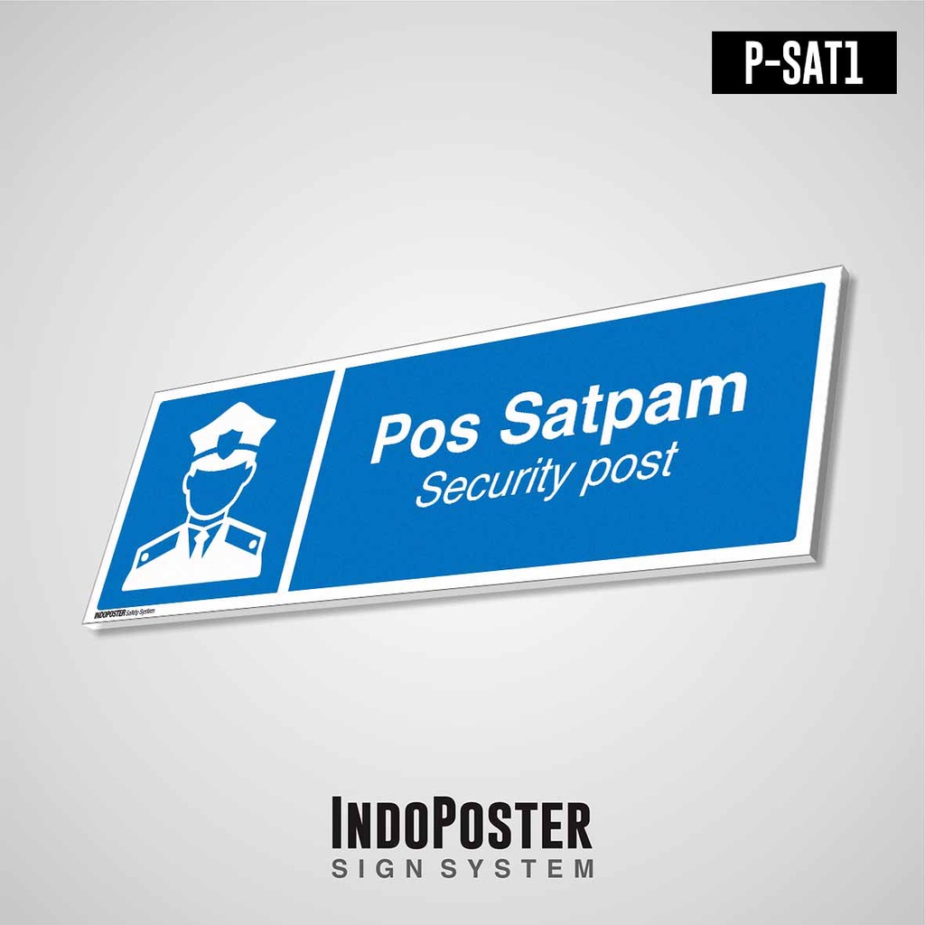 Jual Sign PVC K3 Office Kantor Pos Satpam | Shopee Indonesia