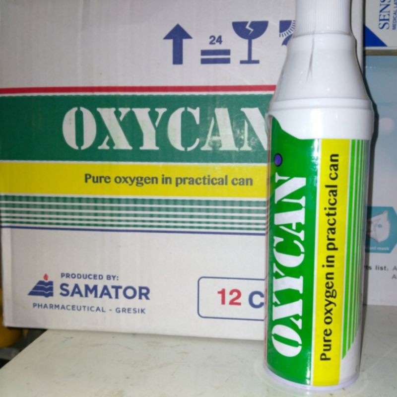 Jual Oxycan Kaleng / Oksigen kaleng / Tabung Oksigen Mini / Oxican ...